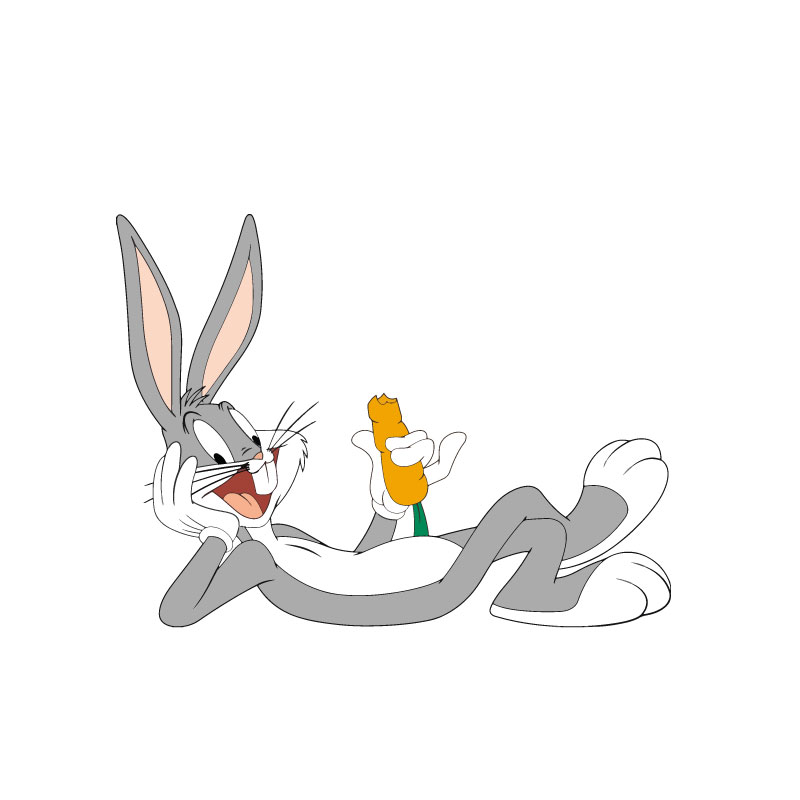 Bugs Bonny zanahoria- Looney tunes – Stickers Med