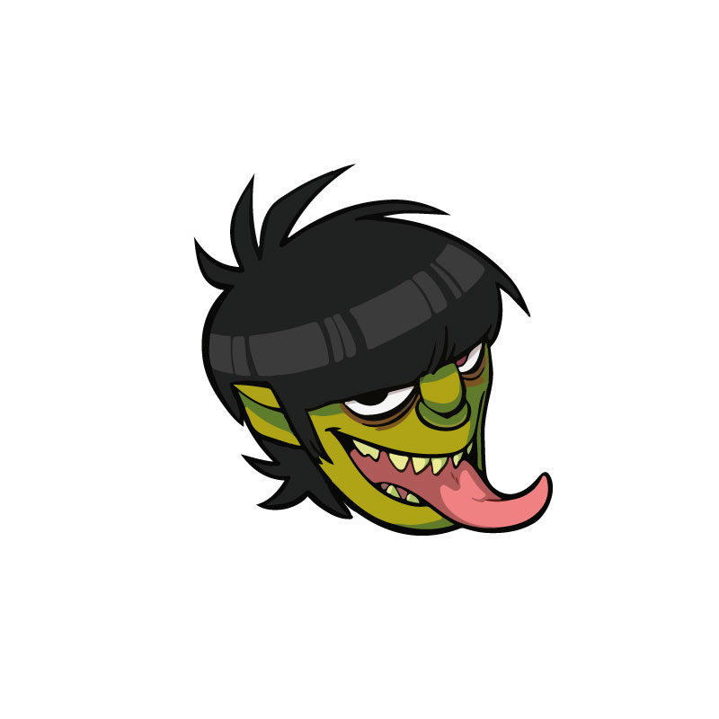 Murdoc- Gorillaz – Stickers Med