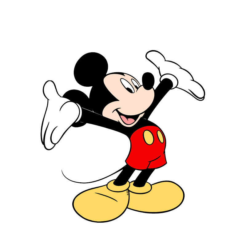 Mickey- Mickey Mouse – Stickers Med