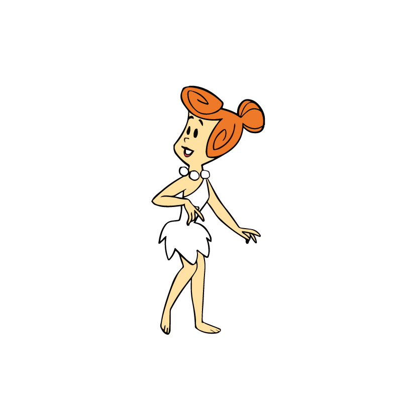 Vilma- Los picapiedra – Stickers Med